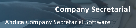 Andica Company Secretarial Software